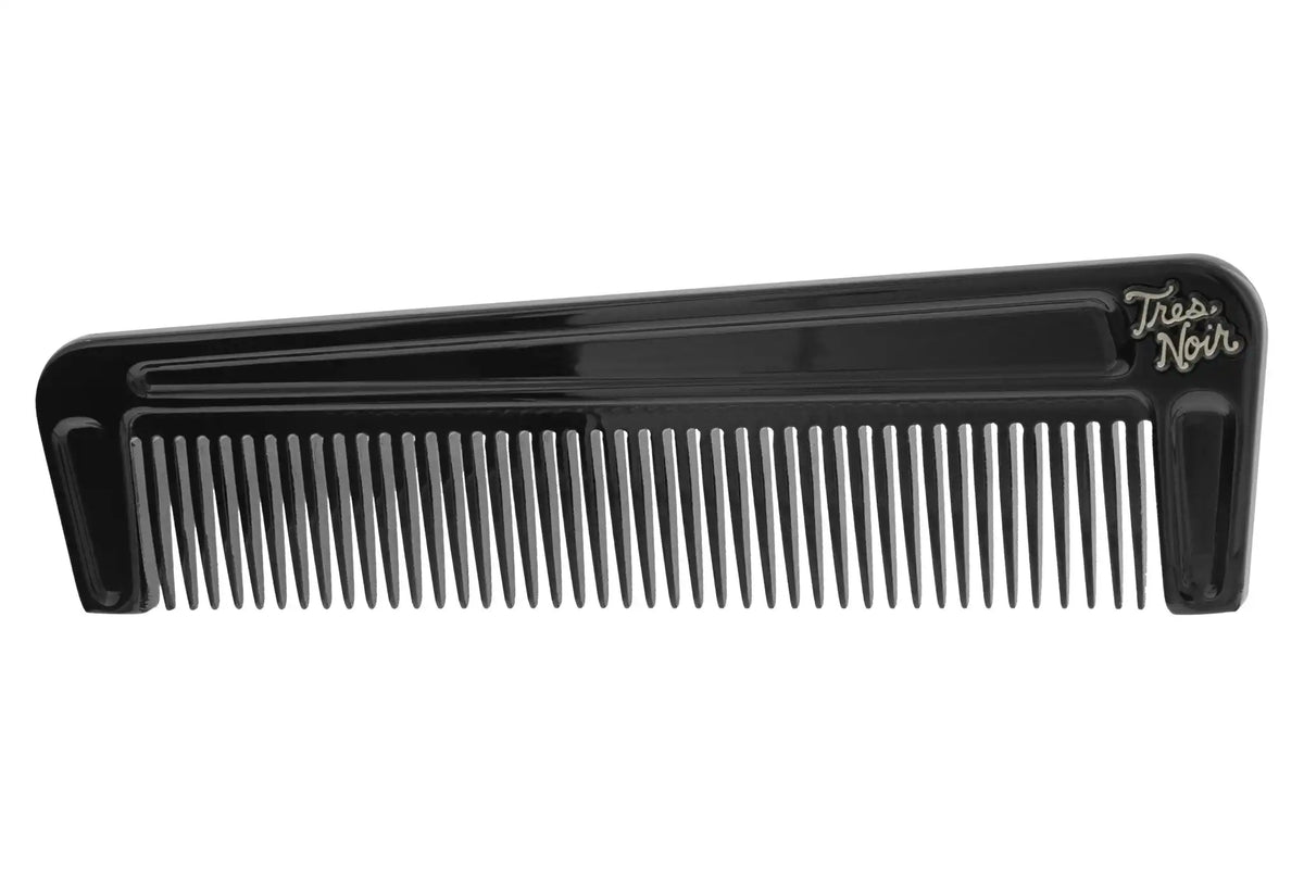Tres Noir Pocket Comb - Black – Railcar Fine Goods